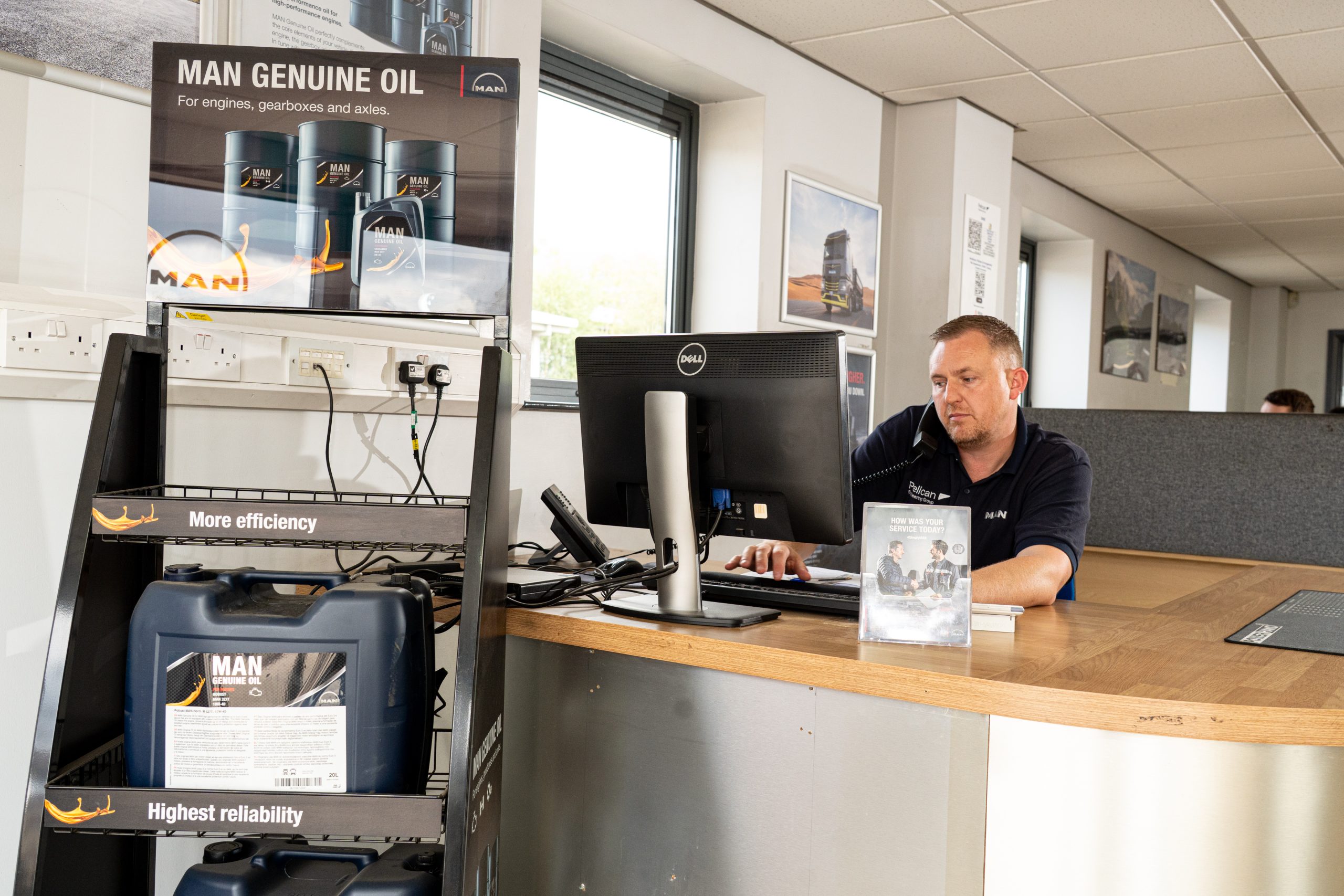 Contact Us | MAN Service, Repairs, Genuine Parts and More